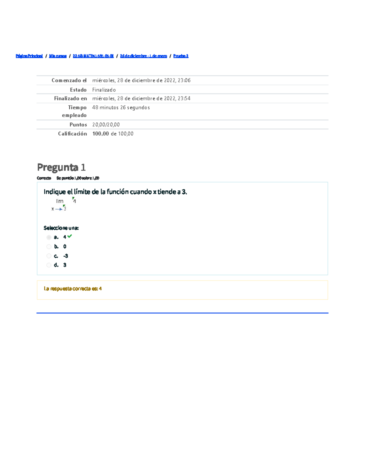 Prueba 2 Calculo - Página Principal / Mis cursos / 22-5B-MAT041-591-05 ...