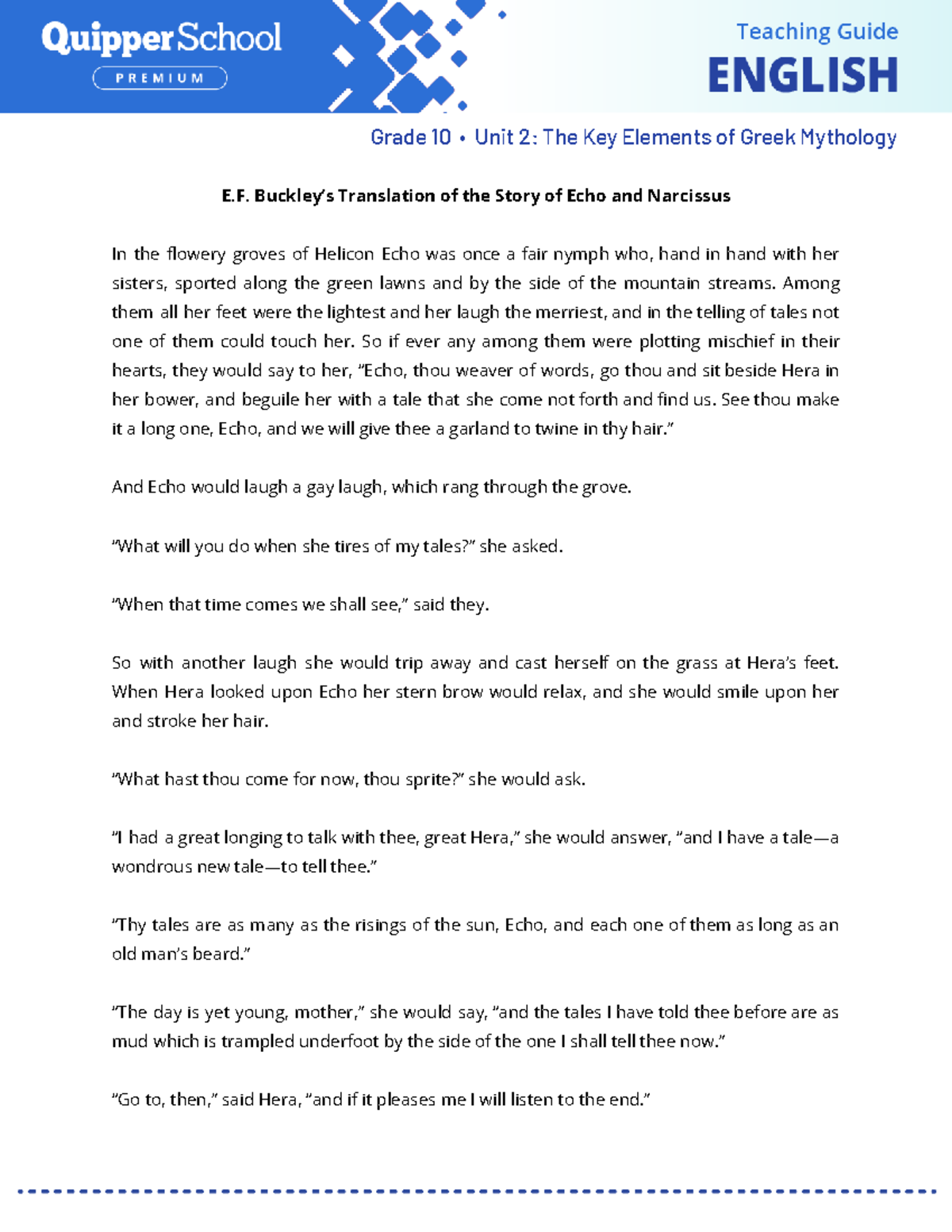 ME Eng 10 Q1 0202 AR The Curse of Echo - E. Buckley’s Translation of ...