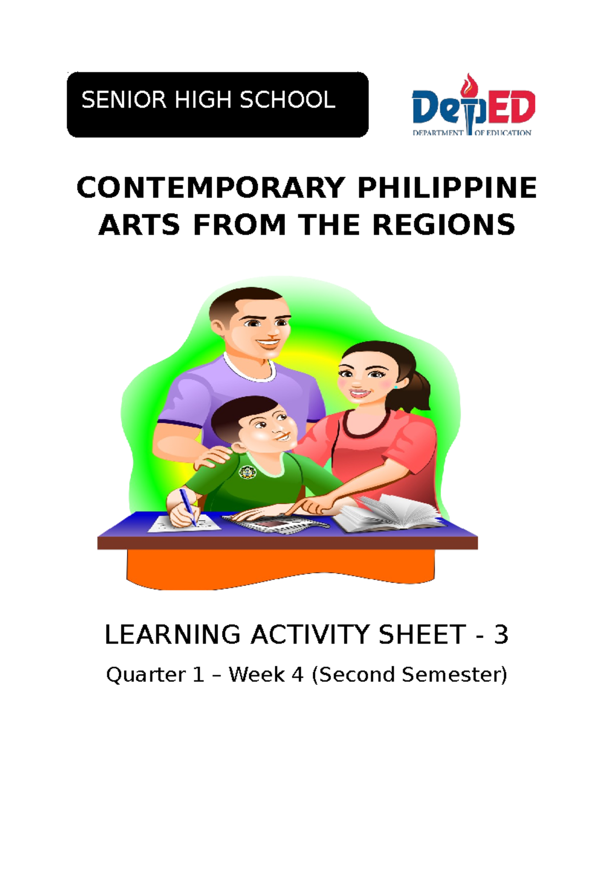 CPAR LAS 3 WEEK 4 - LEARNING ACTIVITY SHEET G;JLASBT;UN ;KQJBWEOTU JBGV ...