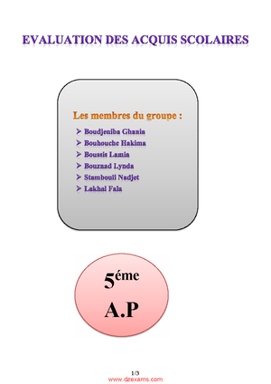 5 Ap p1+p2 - fiches pedagogiaues - PROJET 1 – Au zoo -5AP- La situation ...