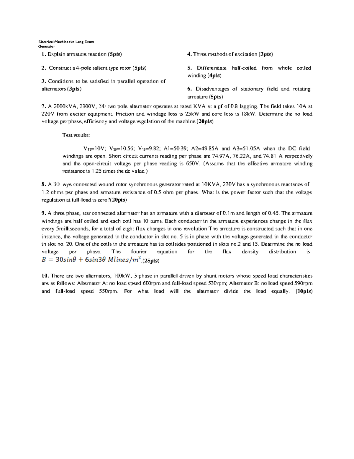 Altklausur 17 2014, questions - Electrical Machineries Long Exam ...