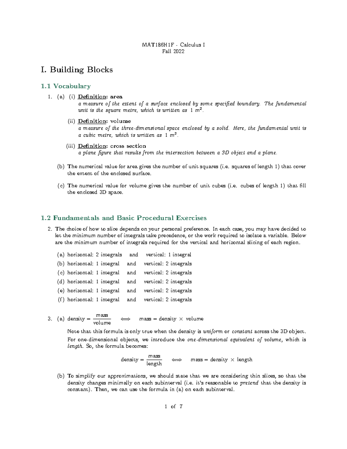 MAT186 - Tutorial 9 - Solutions-2 - MAT186H1F - Calculus I Fall 2022 I ...