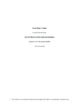 Week 1 Assignments Cengage Activities - Assignment 1 – Task 1 Refer to ...