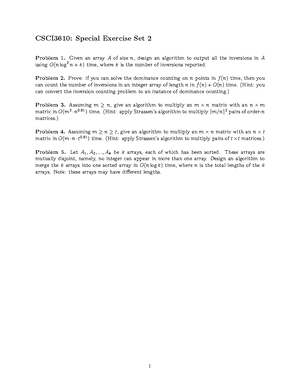 Ex1-sol - regular exercise - CSCI3160: Regular Exercise Set 1 Prepared ...