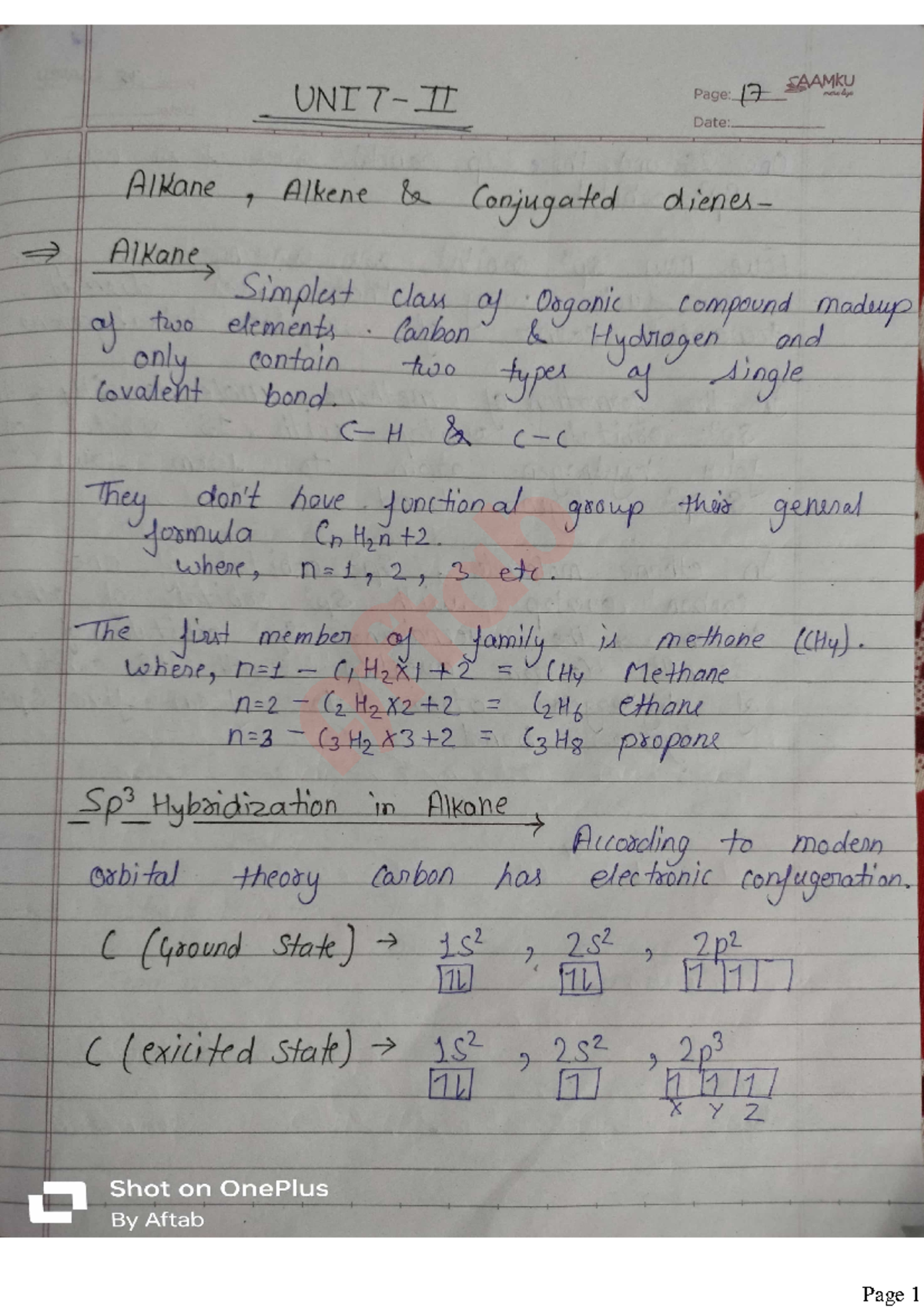 Organic chemistry unit 2 - Bachelor of pharmacy - Studocu