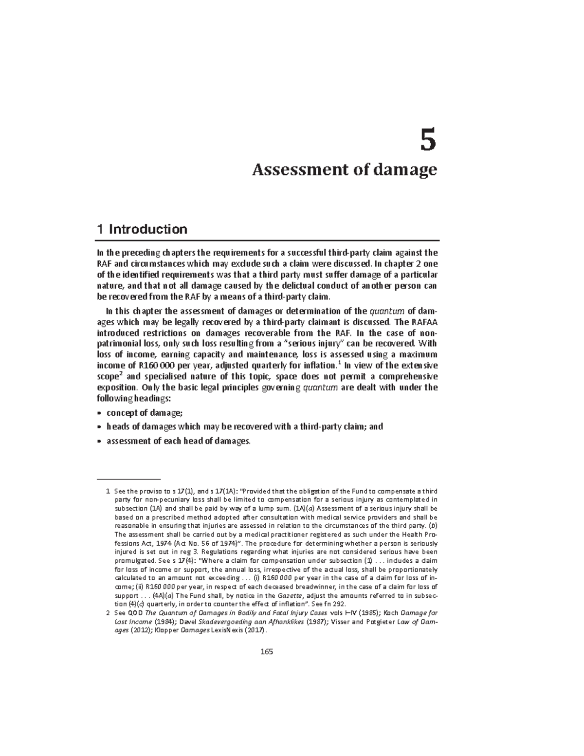 Chapter 5 - LTPC - ####### 165 5 Assessment of damage 1 Introduction In ...