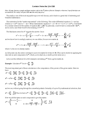 Pdf Lecture Notes for Zill {11 - Lecture Notes for {11 Zill Fourier ...