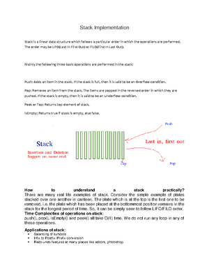 Big O notation - Algorithm Analysis Contents Introduction - Studocu