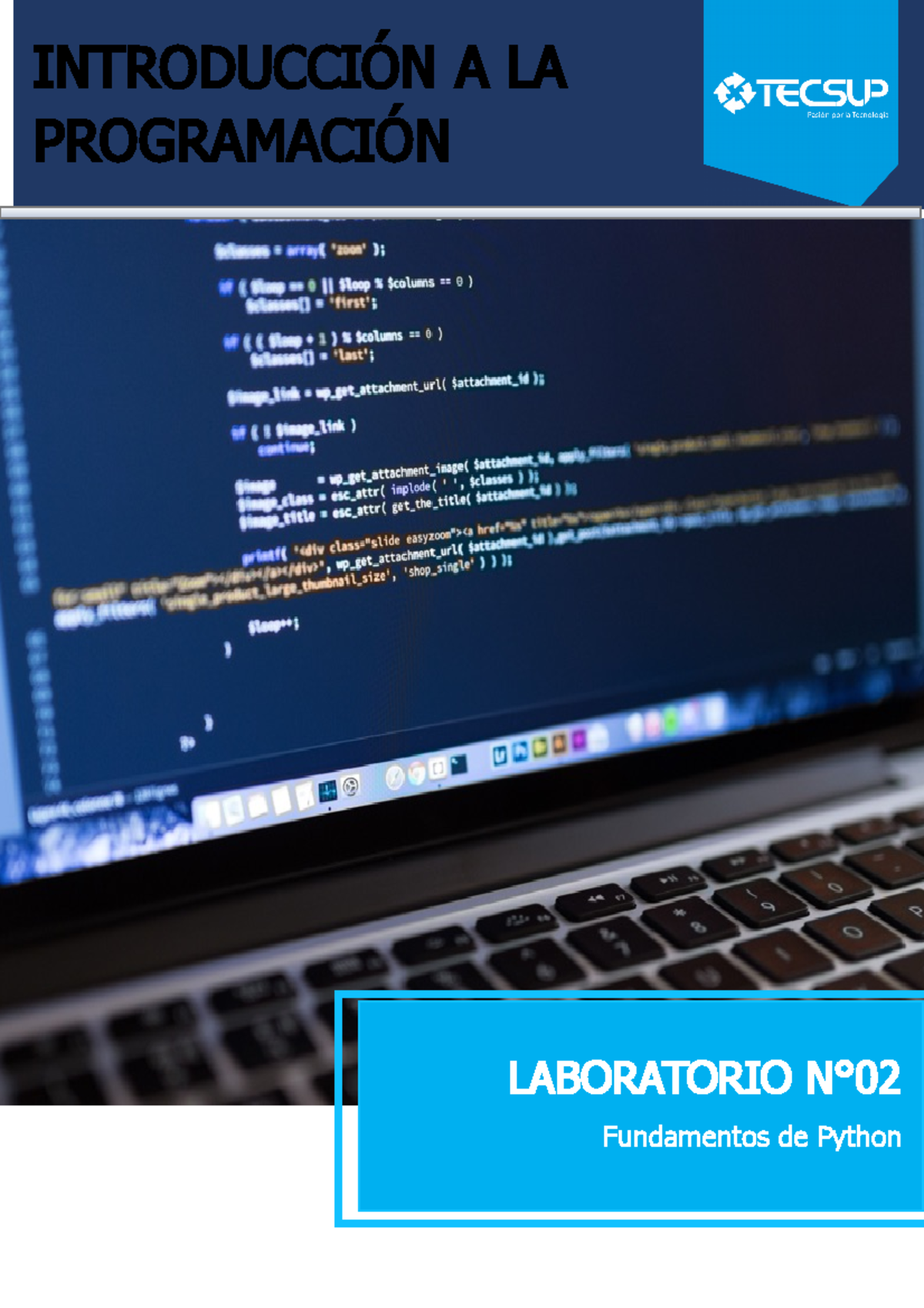 IP - Lab 02.0- Fundamentos de Python - LABORATORIO N° Fundamentos de ...