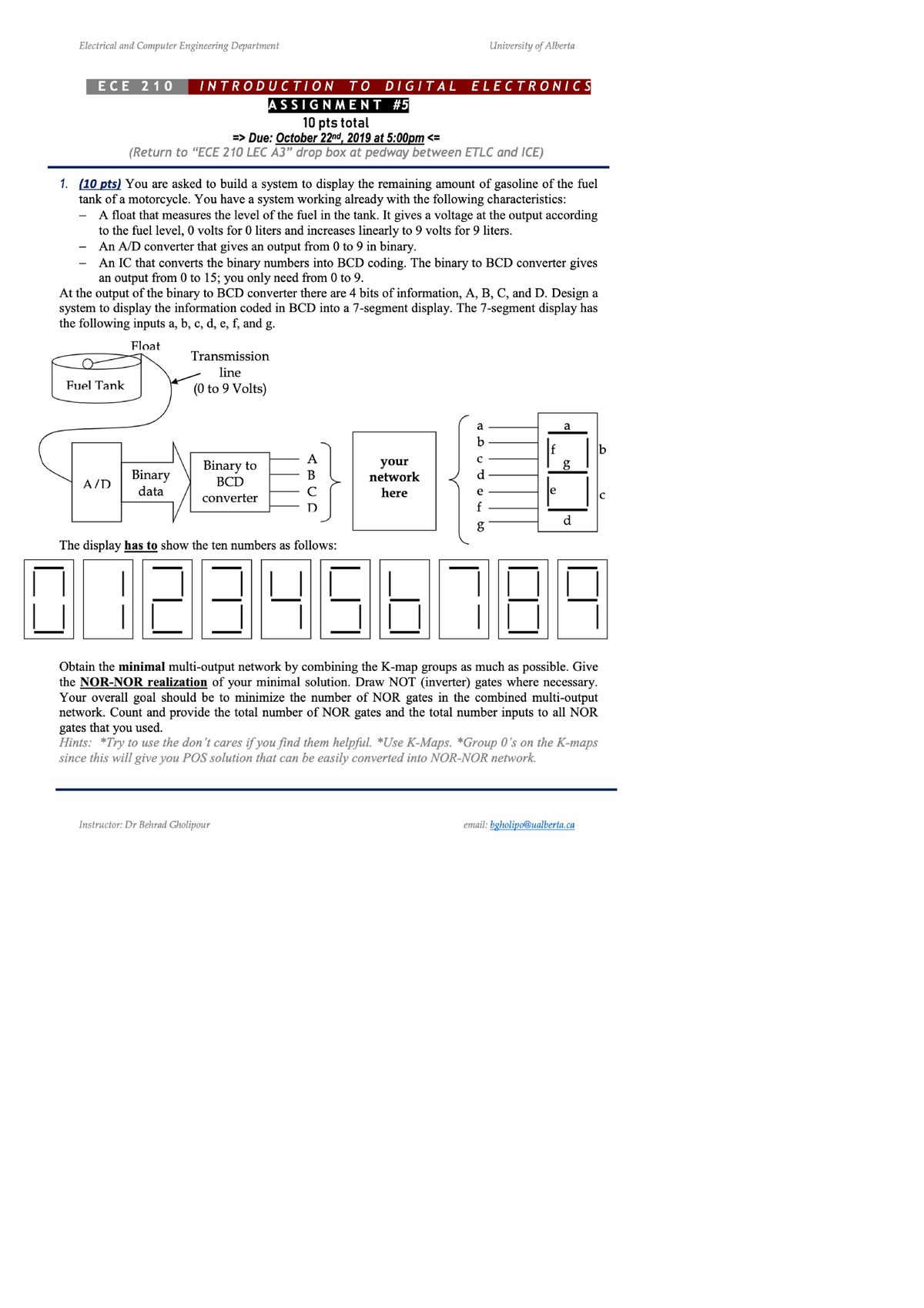 ECE210-A5 - Assignment 5 - ECE 210 Fall 2019 - Ece210 - Studocu