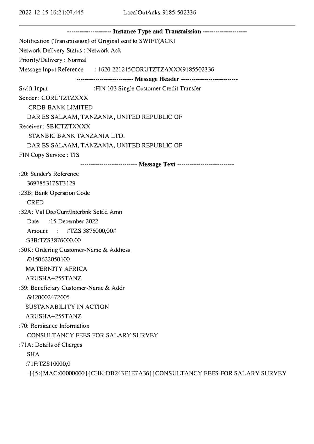 Swift advice note - Need materials for CPA studies - financial ...