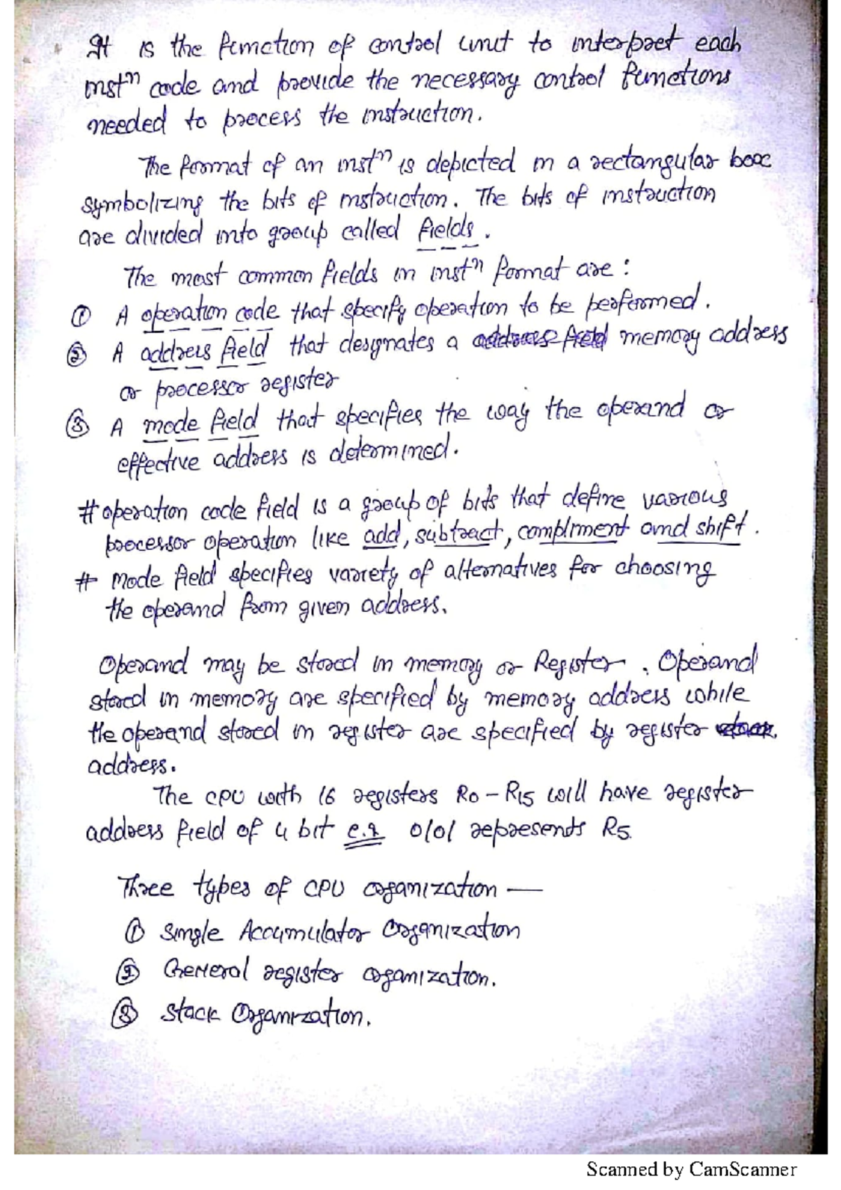 8.1 Addressing Modes - Computer Organisation and Architecture Lecture ...