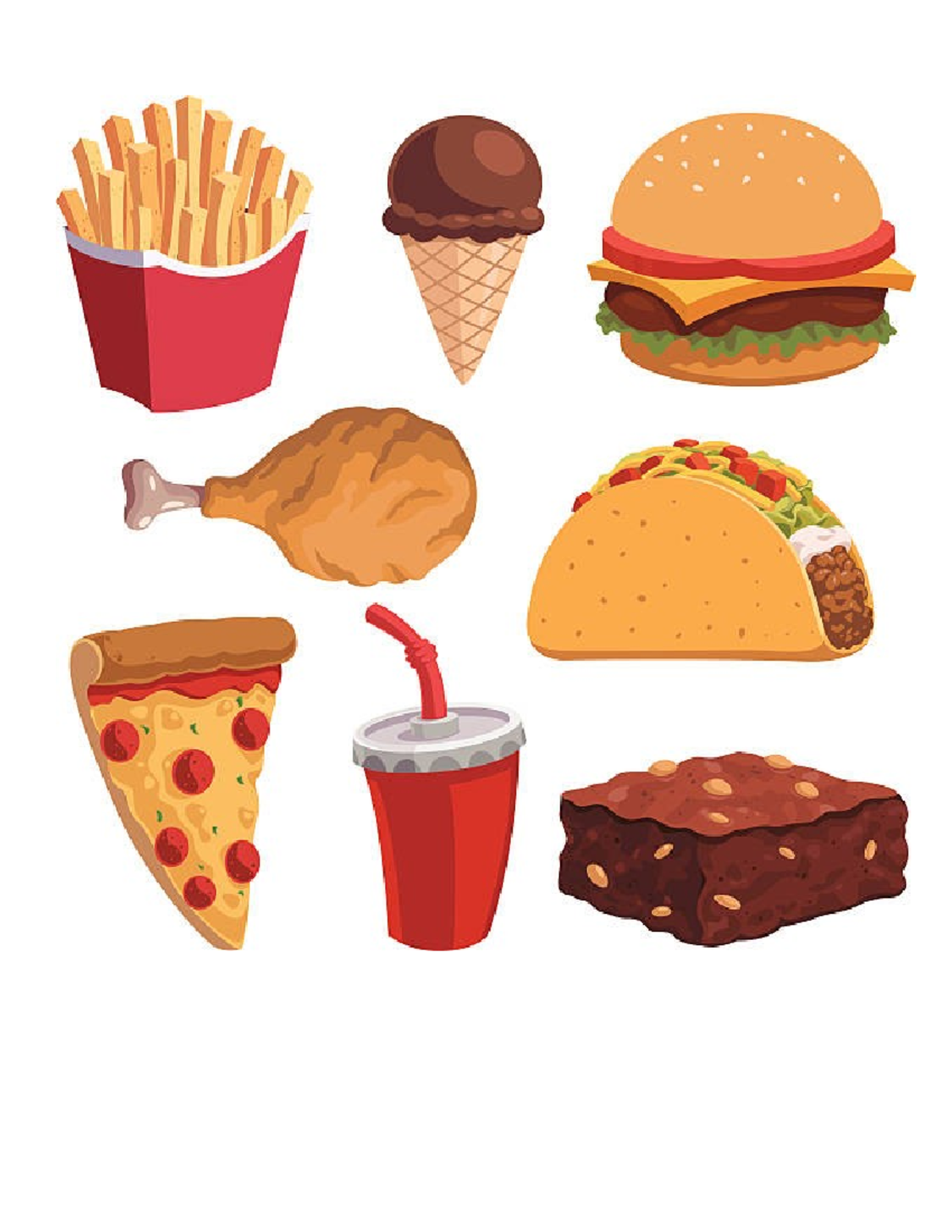 Alimentos saludables y no saludable - Ciencias Naturales - Studocu