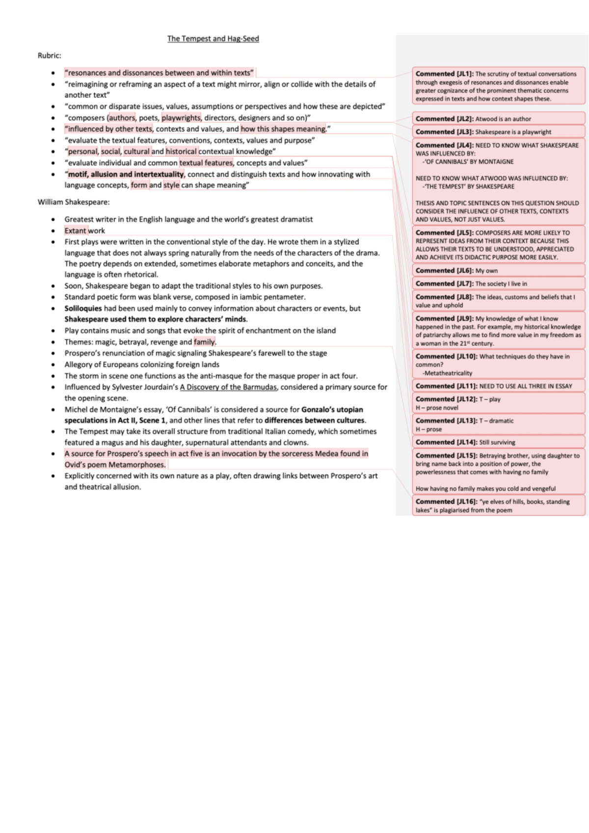 Hsc english advanced module a the tempest and hagseed state ranking ...