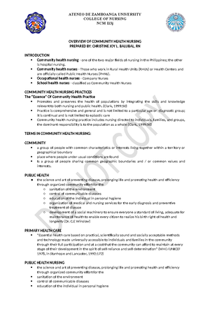 Recalls-2 - NP 1-5 - NP Situation: Nurse Kaye is appointed as the nurse ...