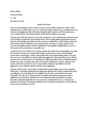 IT 272 Virtual vs Physical Desktop Analysis - Kelsey Willard Professor ...