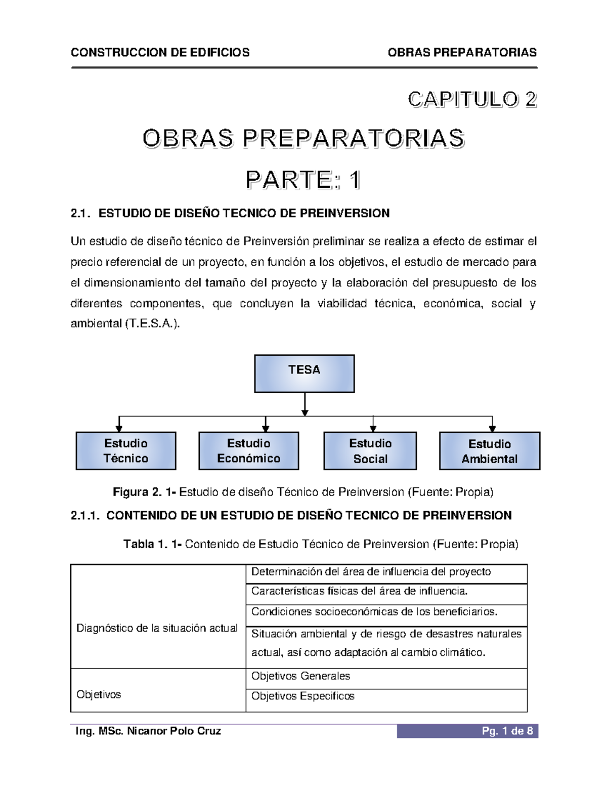 Construccion DE Edificios 1 - 2. ESTUDIO DE DISEÑO TECNICO DE ...