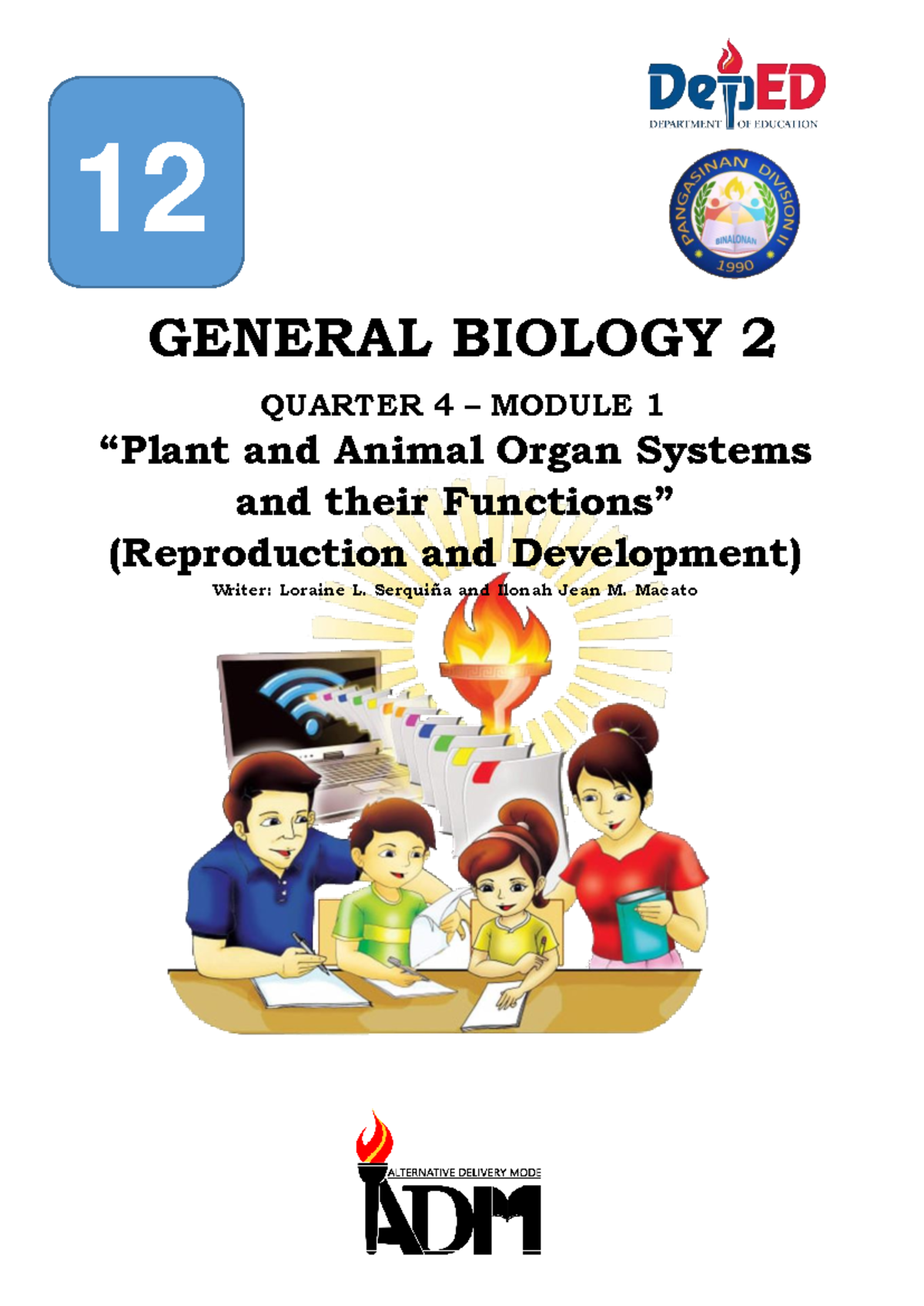 Grade-12 General-Biology 2 Q4 Module 1 Reproduction-and-Development ...