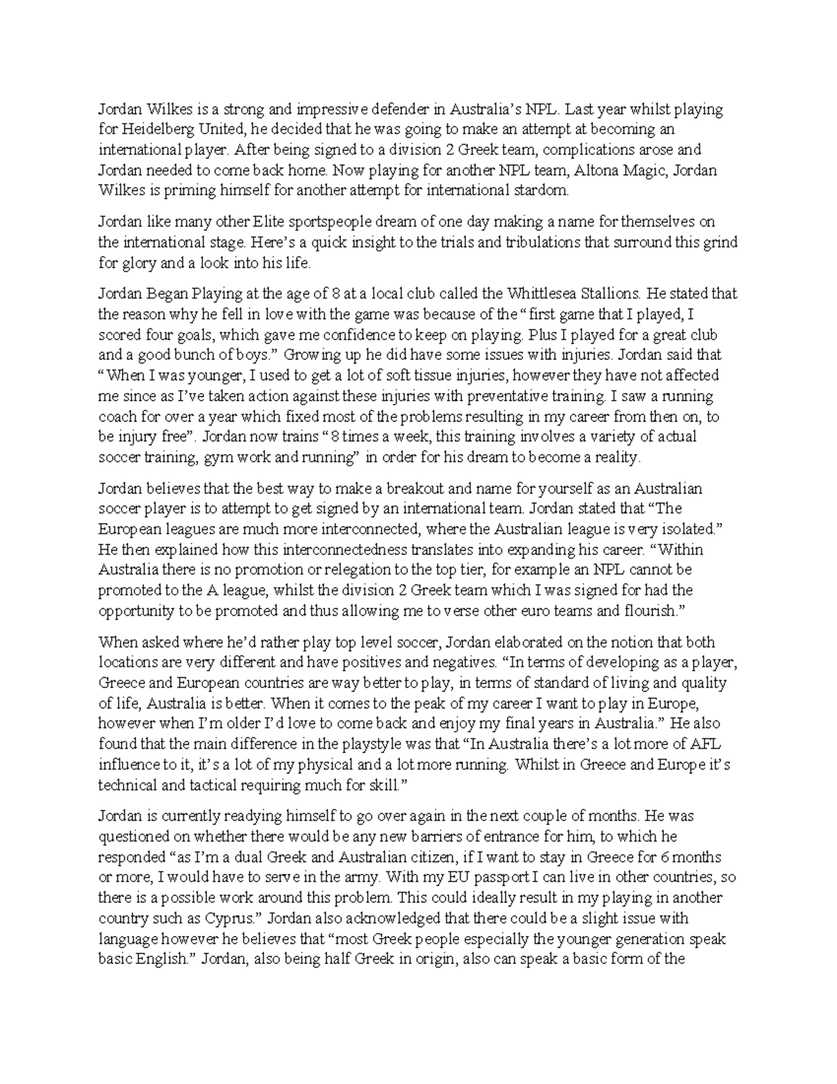 Jordan Wilkes - Edited - study - Jordan Wilkes is a strong and ...