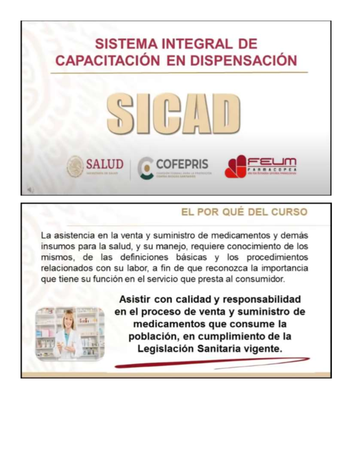 Curso Sicad Actualización Abril 2021 - Farmacología - Studocu