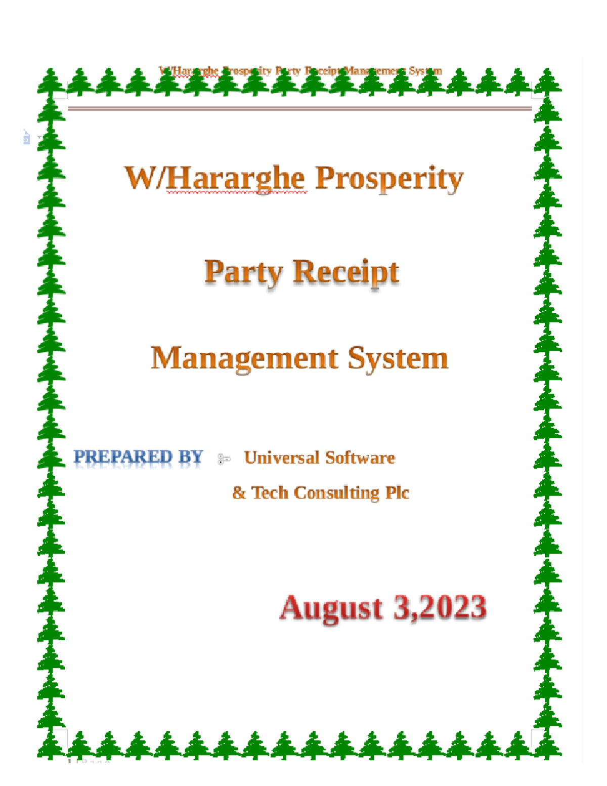 Prosp 4 - proposal for software - Receipt Management System Implementation Agreement between ...
