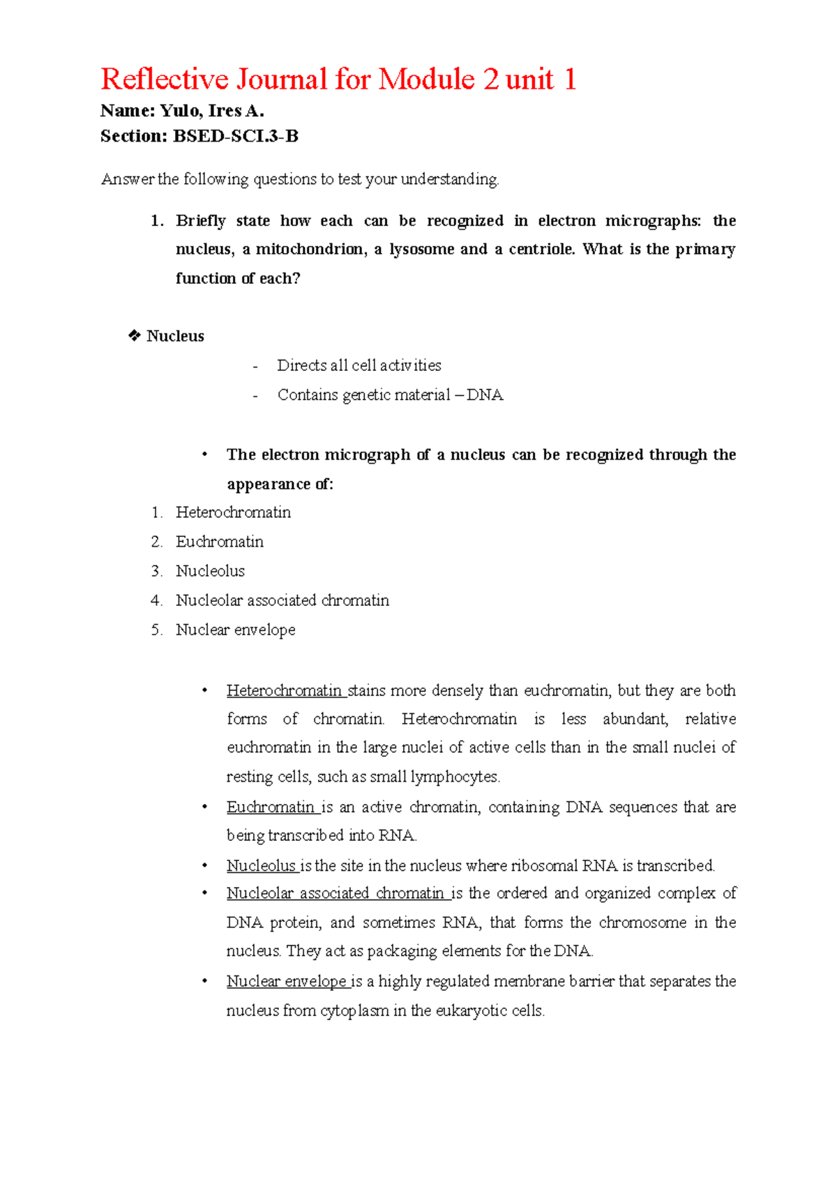 Activity # 2 - YULO - physics - Reflective Journal for Module 2 unit 1 ...