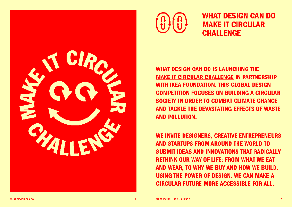 Mi CC Design Brief - WHAT DESIGN CAN DO IS LAUNCHING THE MAKE IT ...