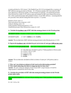 HSCI 4110 - Midterm Notes - MIDTERM NOTES PRINCIPLES OF EPIDEMIOLOGY ...