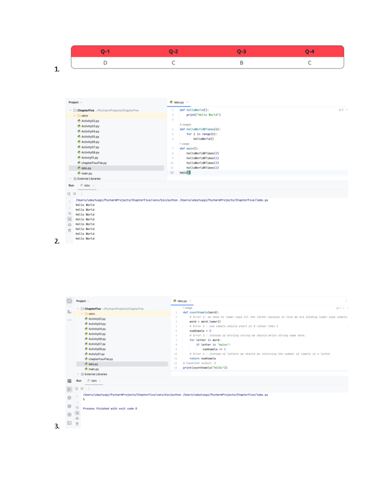Utyagi lab04 cs1026 650 - 1. 2. 3. - Studocu