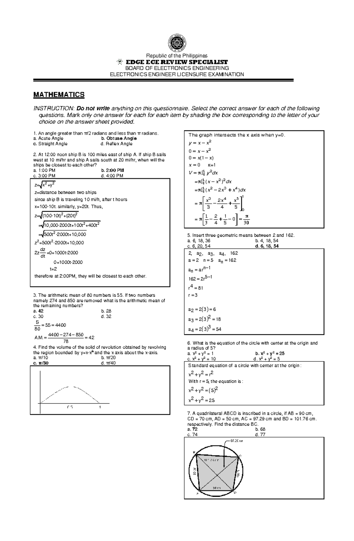 EVAL 6 MATH [] - Evaluation - Republic of the Philippines EDGE ECE ...
