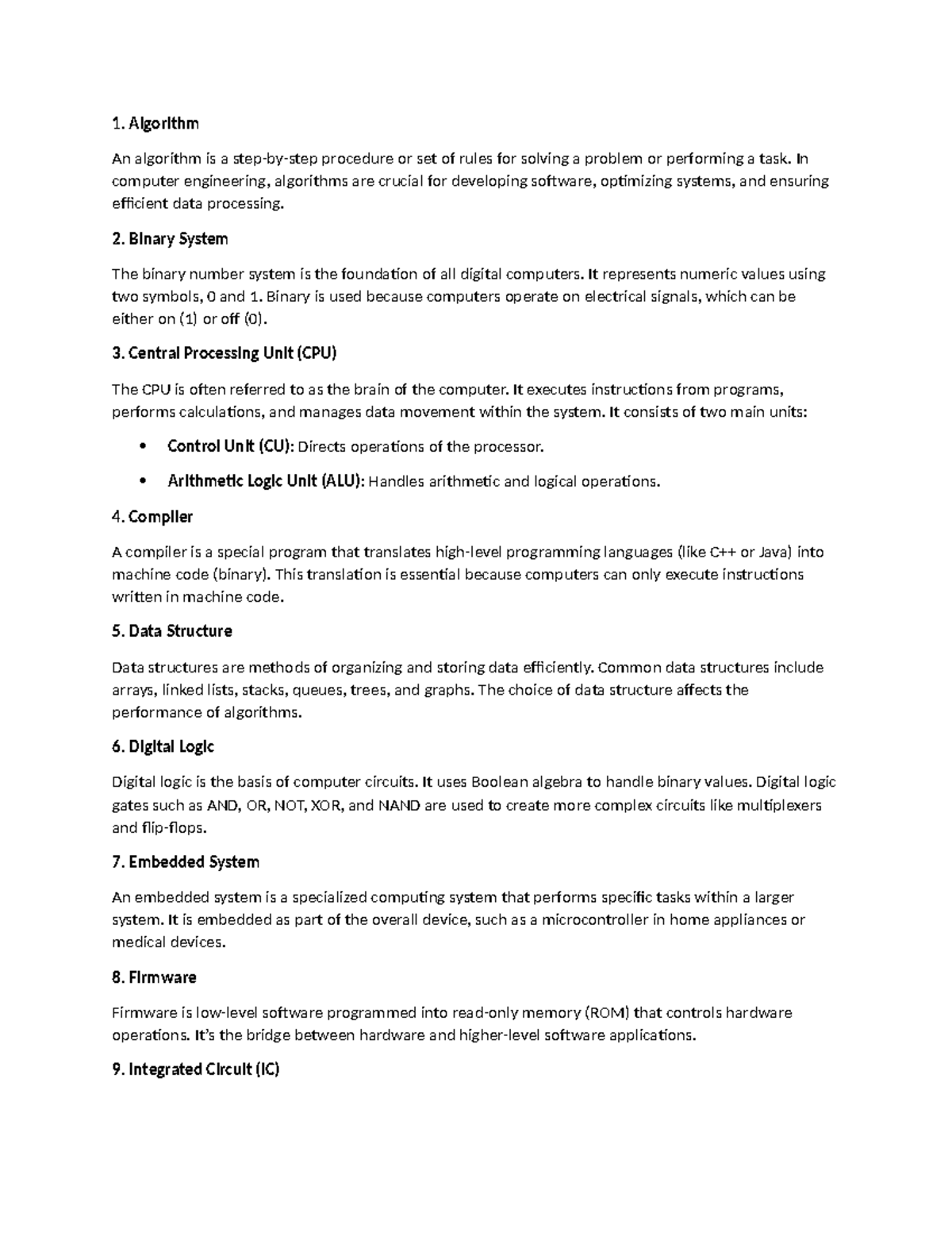 Blankl - ideaa - Algorithm An algorithm is a step-by-step procedure or ...