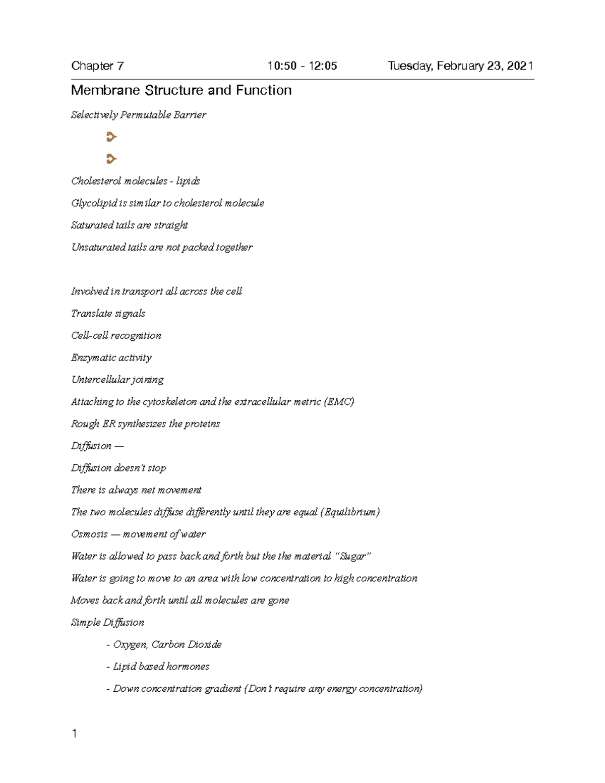 B214A Chapter 7 - Notes with pictures - Chapter 7 10:50 - 12:05 Tuesday ...