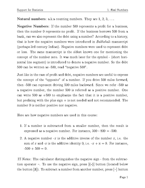 Unit 1 Study Guide - Topic 1 Study Guide Determine whether the ...