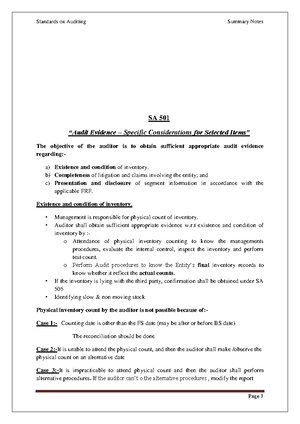 SA 706-EMPHASIS OF MATTER PARAGRAPHS & OTHER MATTER PARAGRAPHS IN THE ...