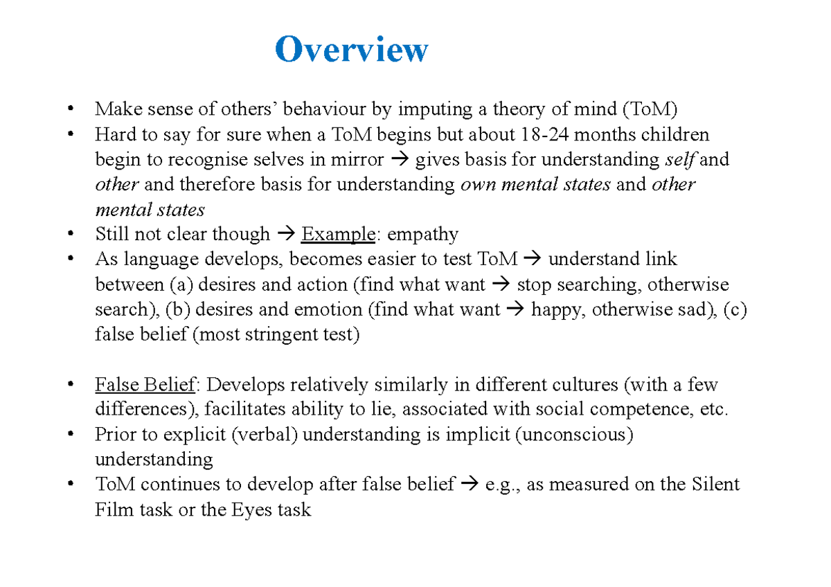 Social Understanding Typical 2023 1 Slide - Overview Make sense of ...