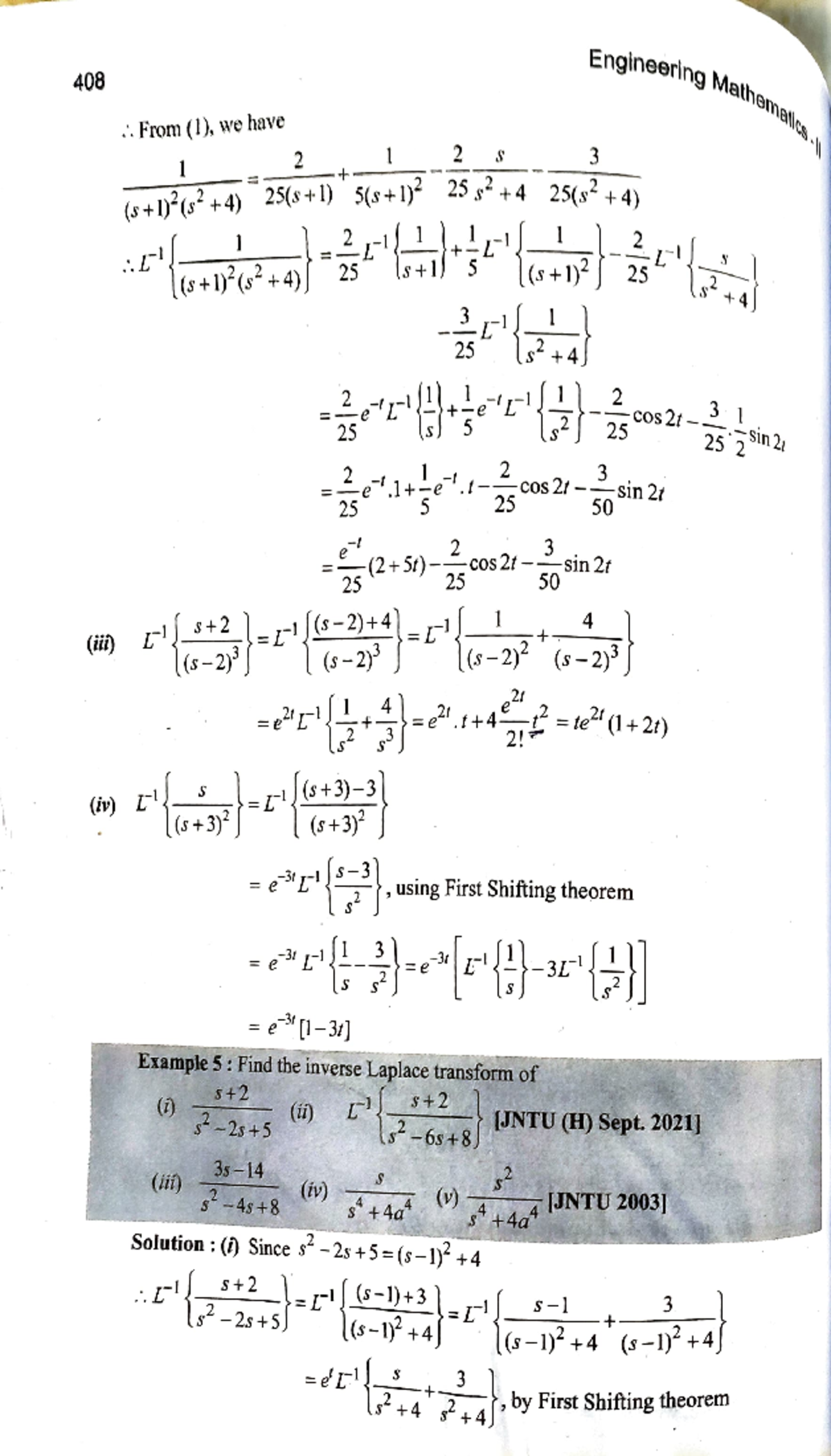 Laplace 5 - Computer Science Engineering - Studocu