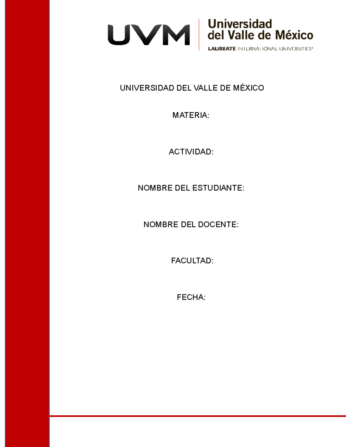 Portada-Oficial-UVM - ´portada - UNIVERSIDAD DEL VALLE DE MÉXICO ...