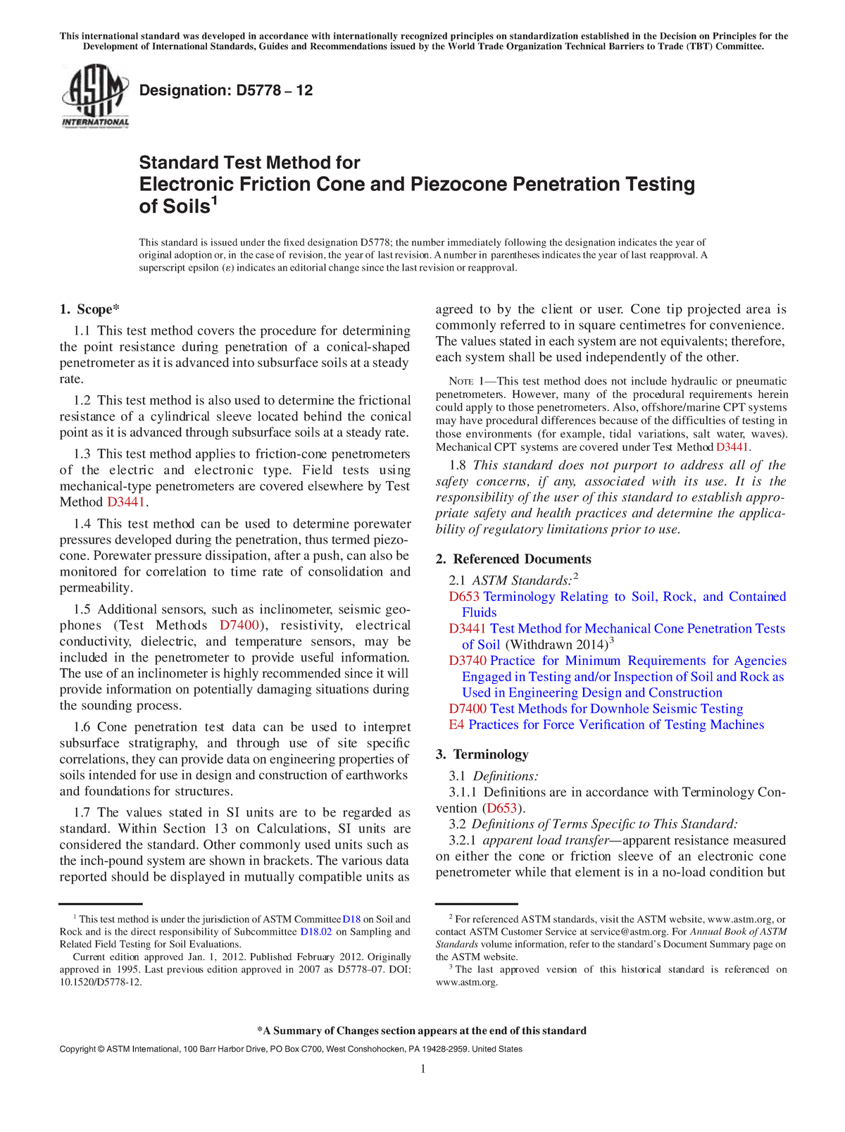 ASTM D-5778-12 CTPu ENSAYOS DE SUELOS - Designation: D5778Designation: D5778 − − 12 Standard ...