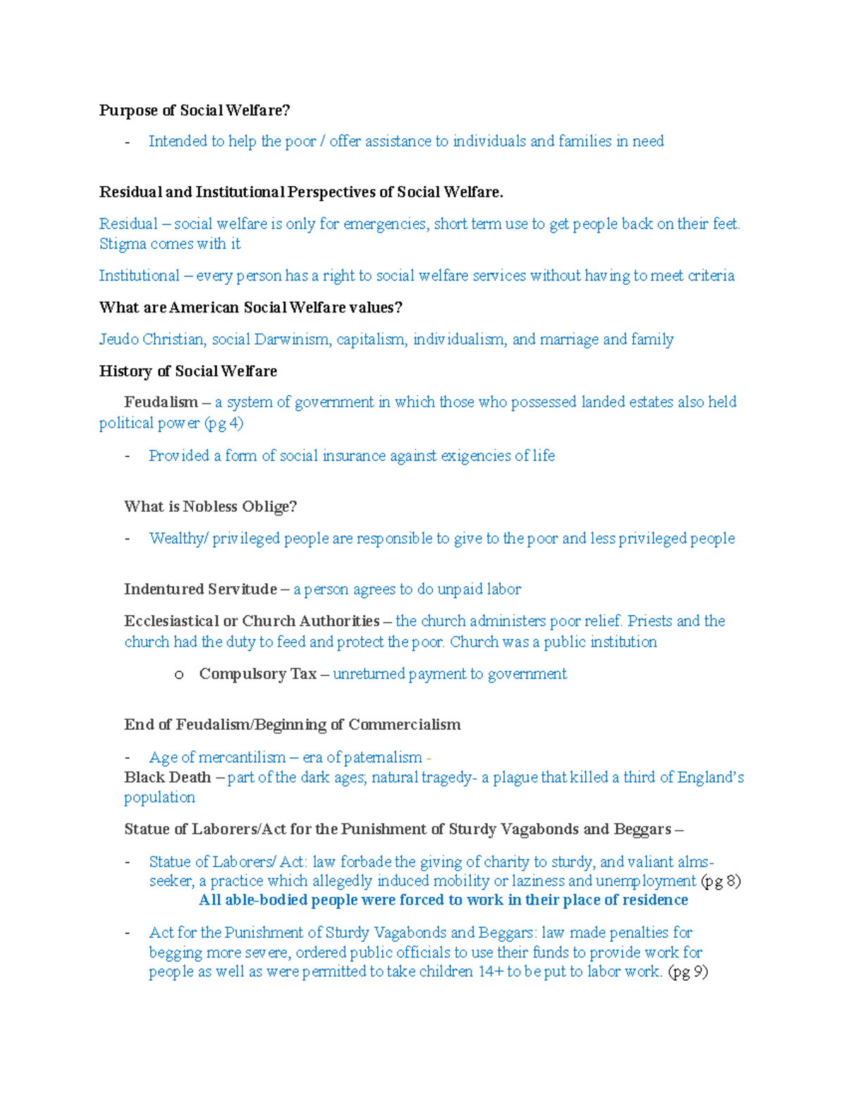 Midterm Review - This course is designed to provide the undergraduate ...