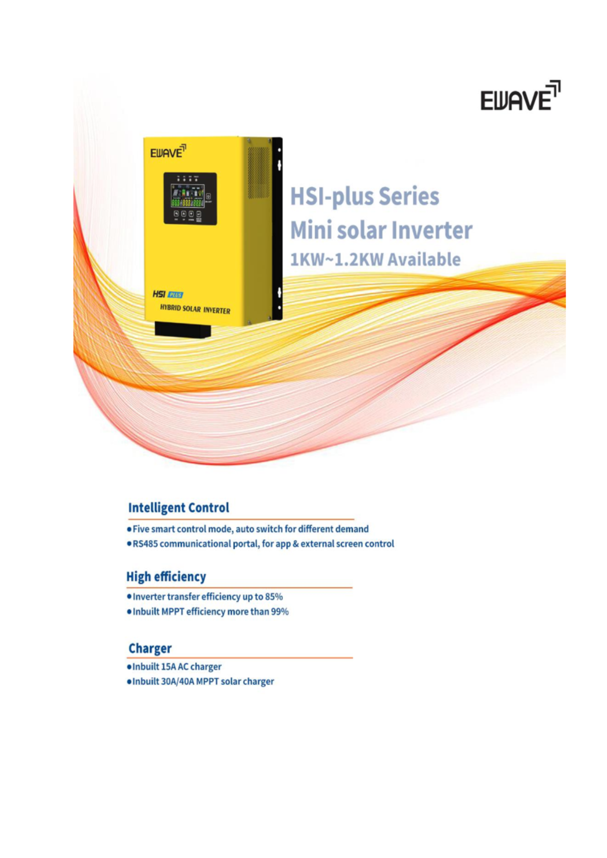 1.2kw HSI Hybrid Inverter Datasheet - Bachelor of Elementary Education ...