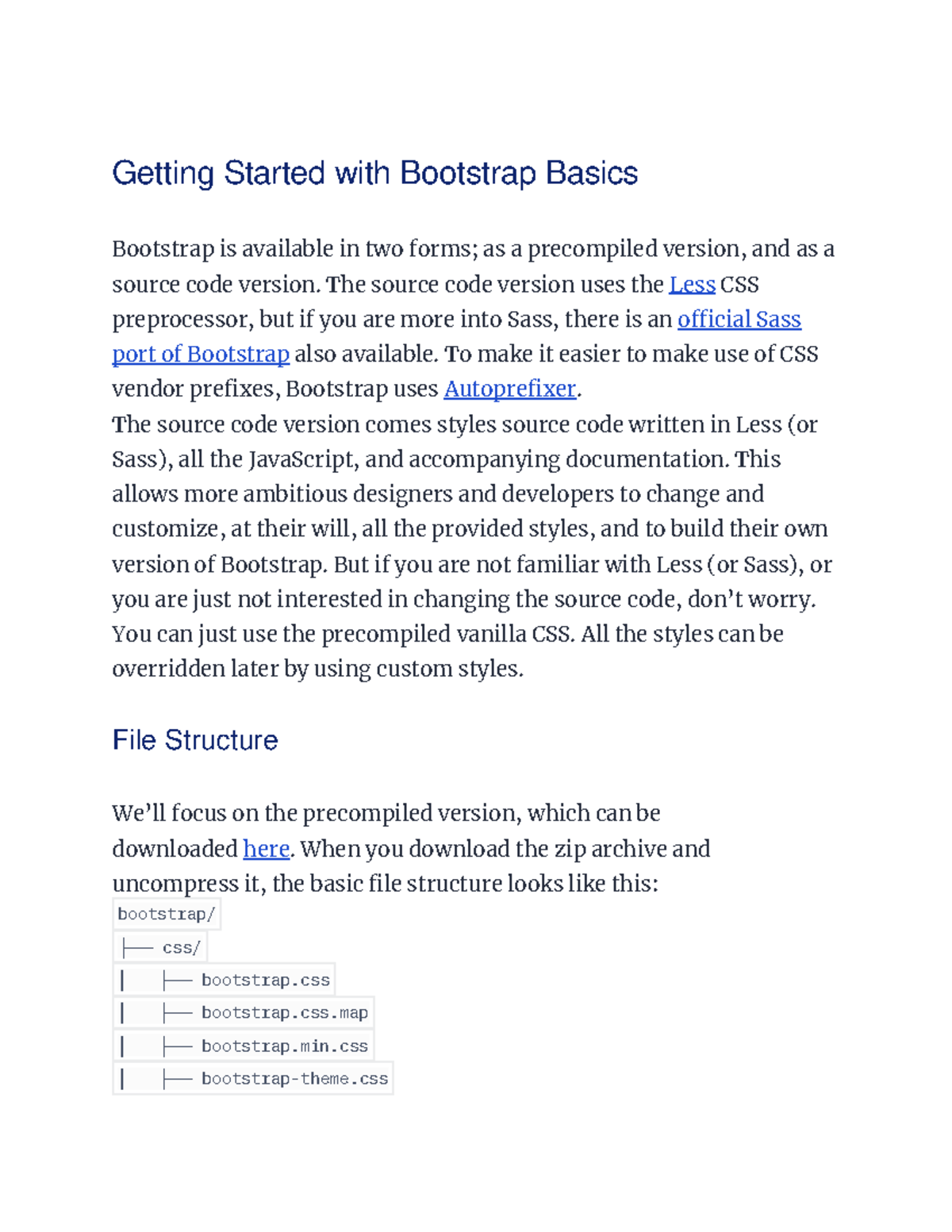 Bootstrap a simple tutorial to learn on the what and why - Getting ...