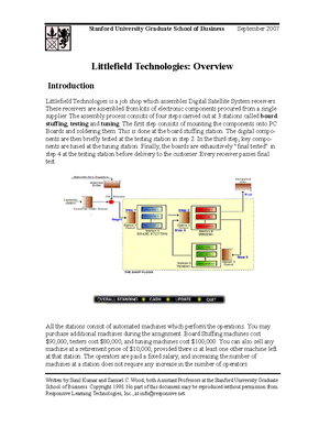 Littlefield Paper 1026 - Winning Strategy for the Littlefield ...