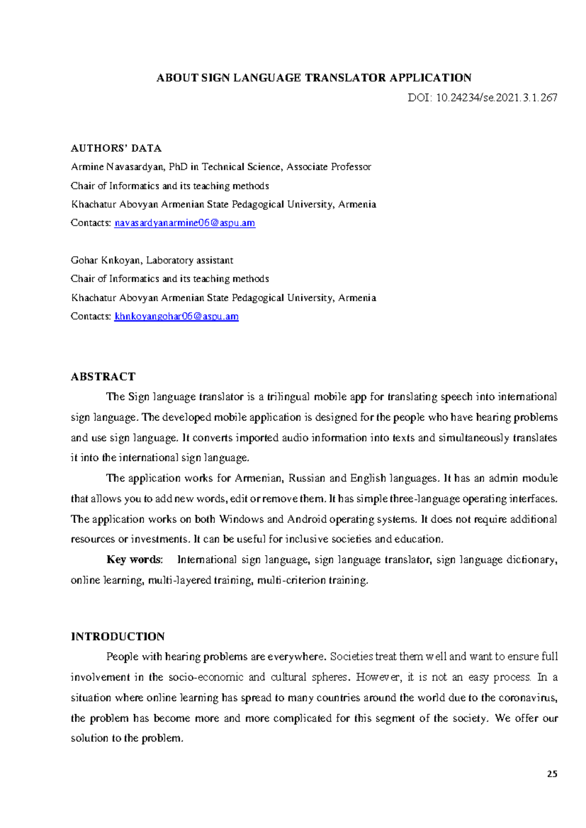 About Sign Language Translator Application - ABOUT SIGN LANGUAGE ...