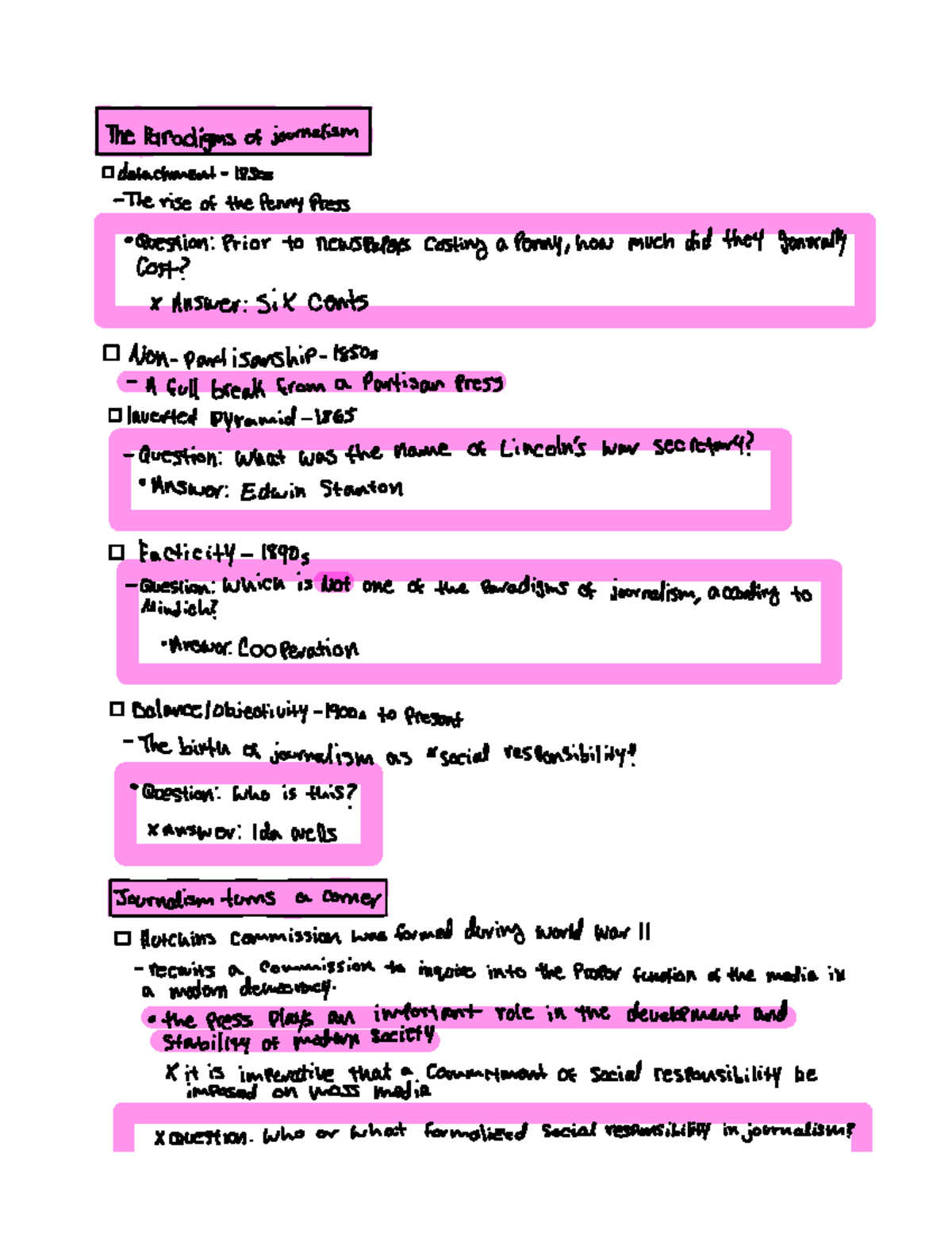 Lecture 4 a brief history of journalism - I e r gmsof journalism ...