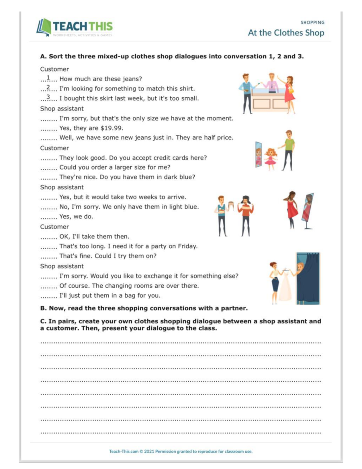 2 - TAREA - TEACH THIS SHOPPING WORKSHEETS ACTIVITIES GAMES At the ...