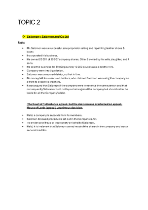 How to read a case - material - HOW TO READ A CASE 1. FACTS Key facts ...
