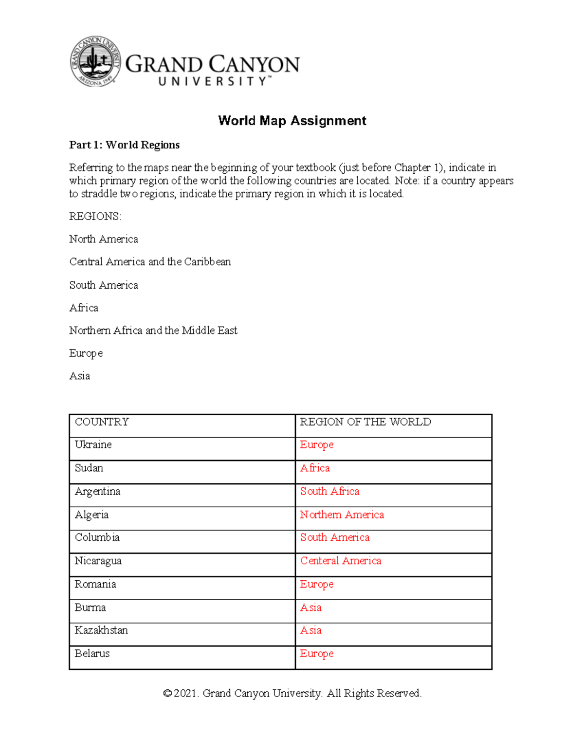 GOV-210 Topic 1 Worksheet 1 4 22 - © 2021. Grand Canyon University. All ...