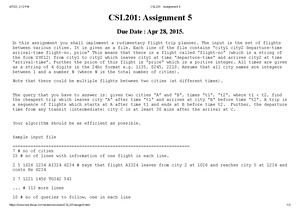 Hashing Practice Problems - Practice Sheet I: Hashing COL106: Data Structures and Algorithms ...