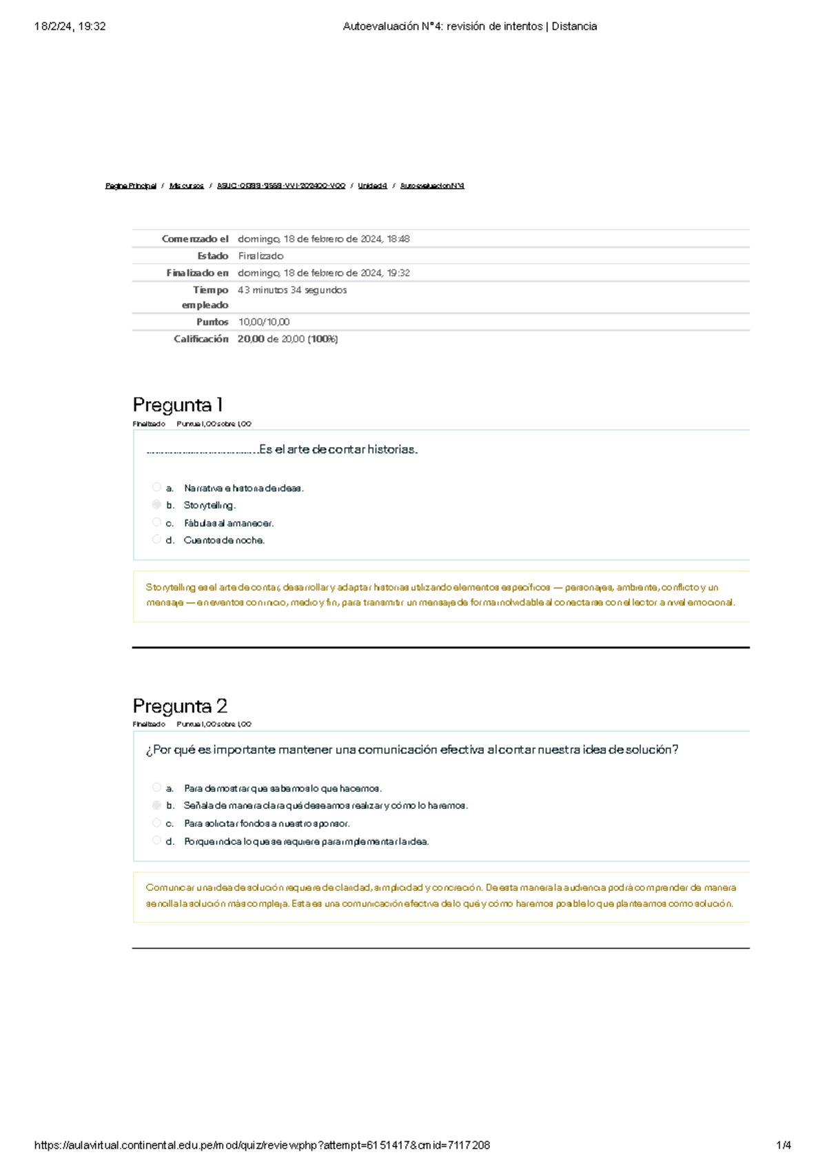 Autoevaluación N° 4 de innovacon y liderazgo - Página Principal / Mis ...