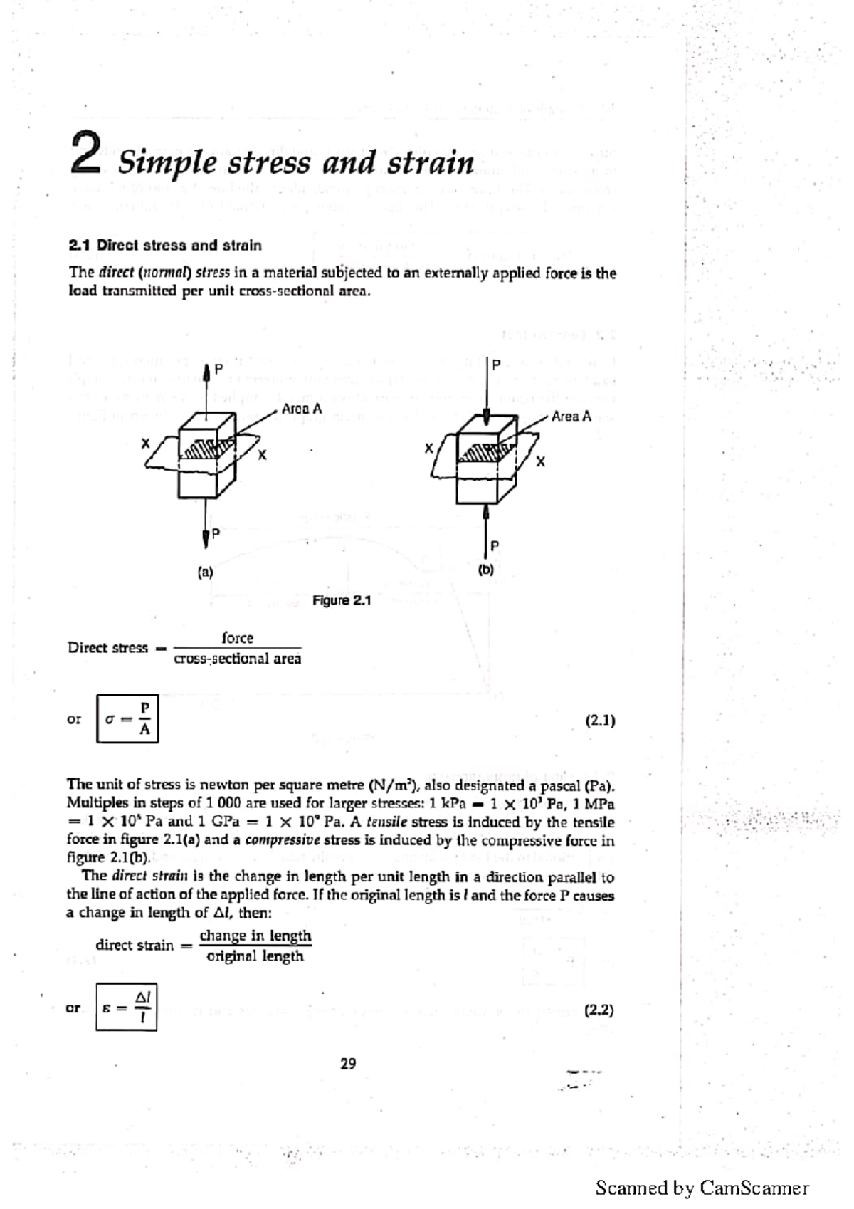 Simple stress and strain - SMAT402 - Studocu